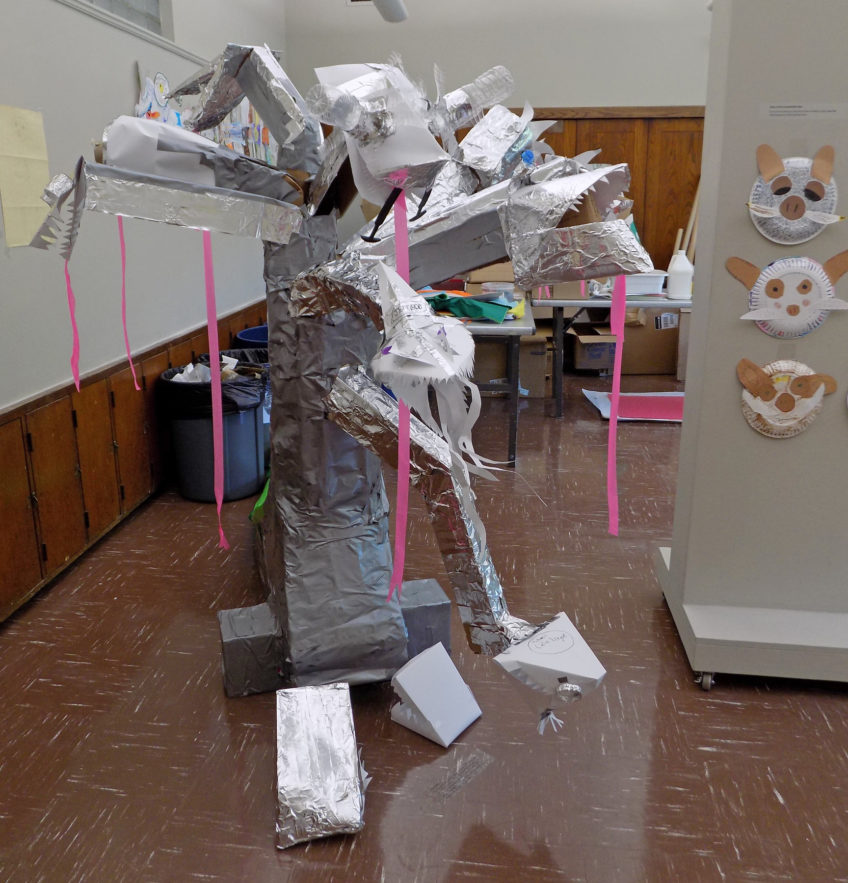 Creative Kids Sculpt Mythical Monsters, on View in Gallery