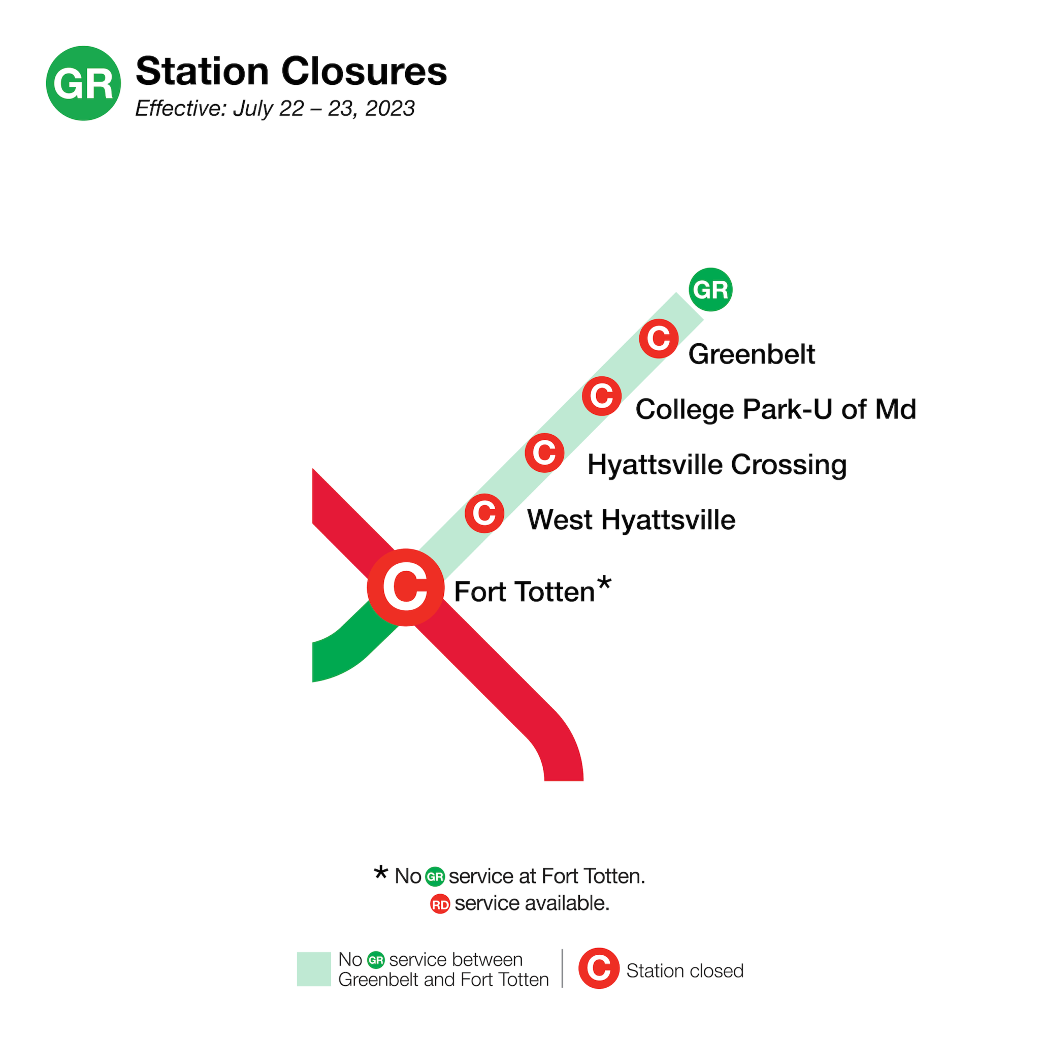 Metro Announces Summer Travel Alternatives for the Green Line ...