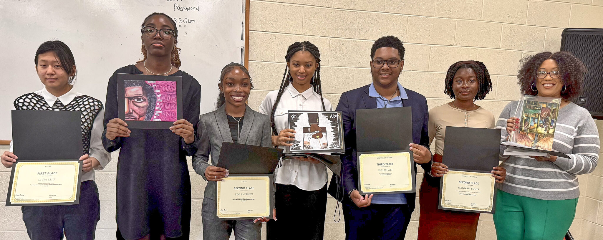 County High School Students Receive Social Justice Awards - Greenbelt ...